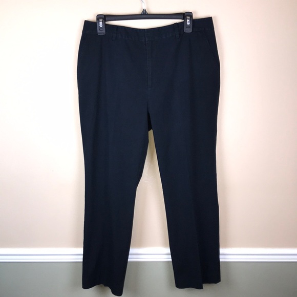 Lauren Ralph Lauren | Pants & Jumpsuits | Lauren Ralph Lauren Womens Black Career Office Trouser ...